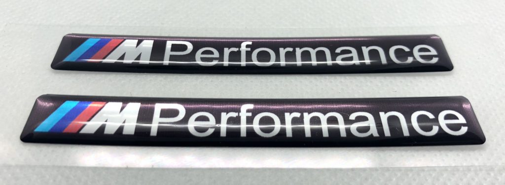 3D BMW M Logo Sticker Outdoor