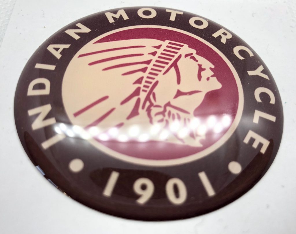 High Quality 3D Indian Motorcycle sticker