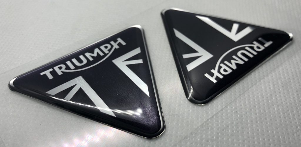 High Quality 3D Triumph Logo Sticker