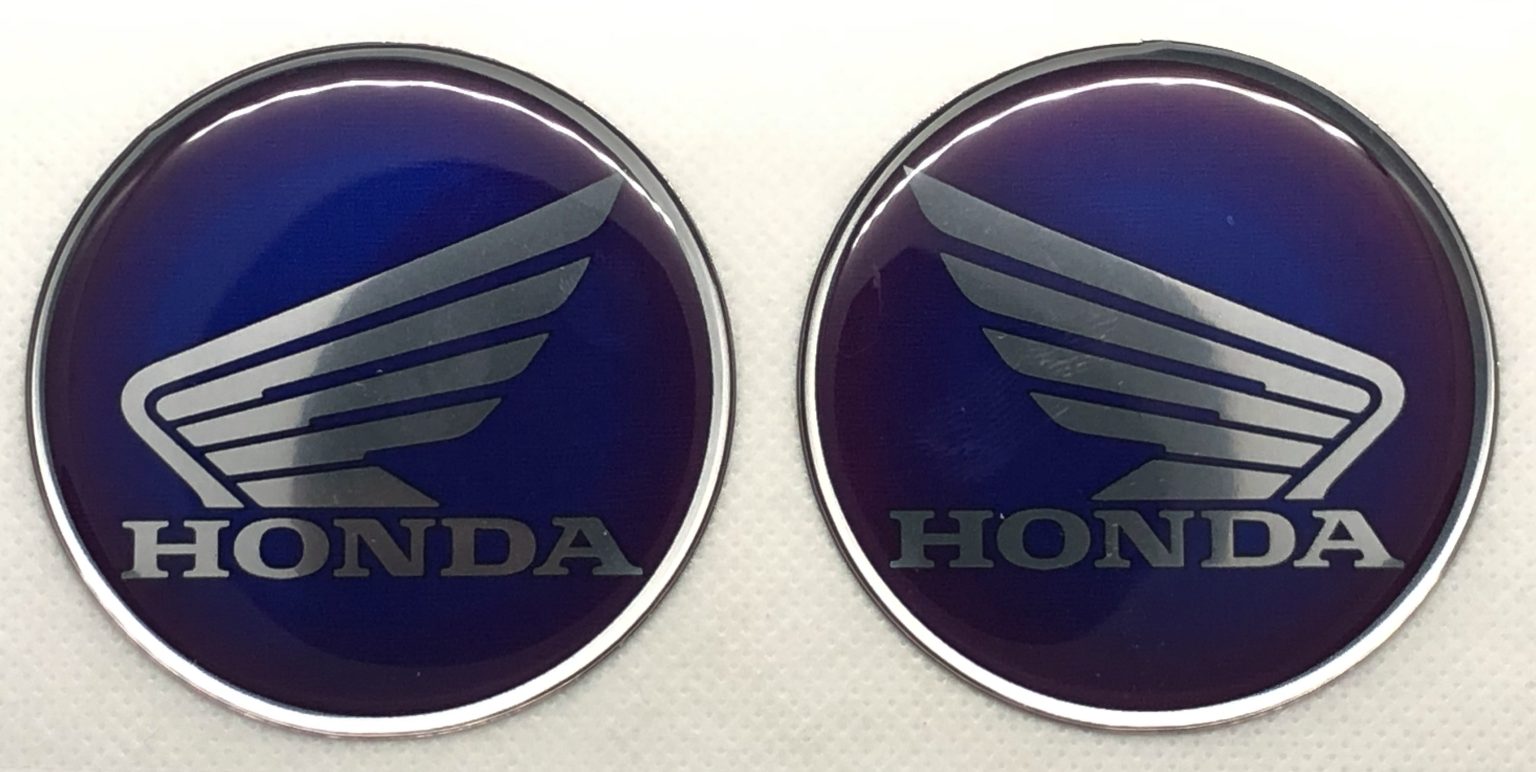 High Quality 3D Honda Wings Logo Sticker