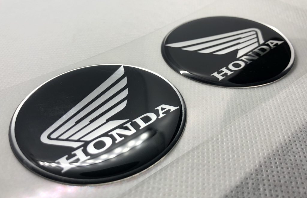 High Quality 3D Honda Wings Logo Sticker